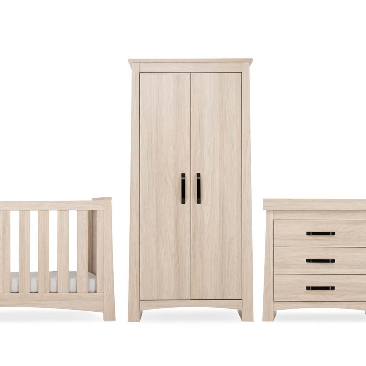 CuddleCo Isla 3 Piece Nursery Furniture Set with Cot Bed, Dresser and – Pushchair Expert