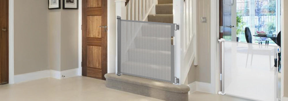 Retractable Baby Gates – Flexible Safety for Babies & Pets – Pushchair ...