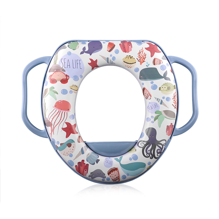 Lorelli Soft Toilet Training Seat with Handles - Comfortable & Portable ...