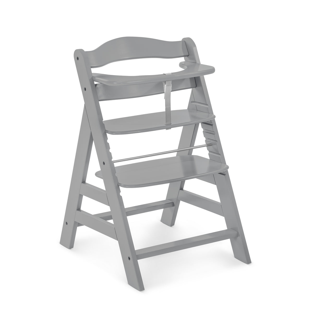 Hauck Alpha+ Wooden Highchair - Grey – Pushchair Expert