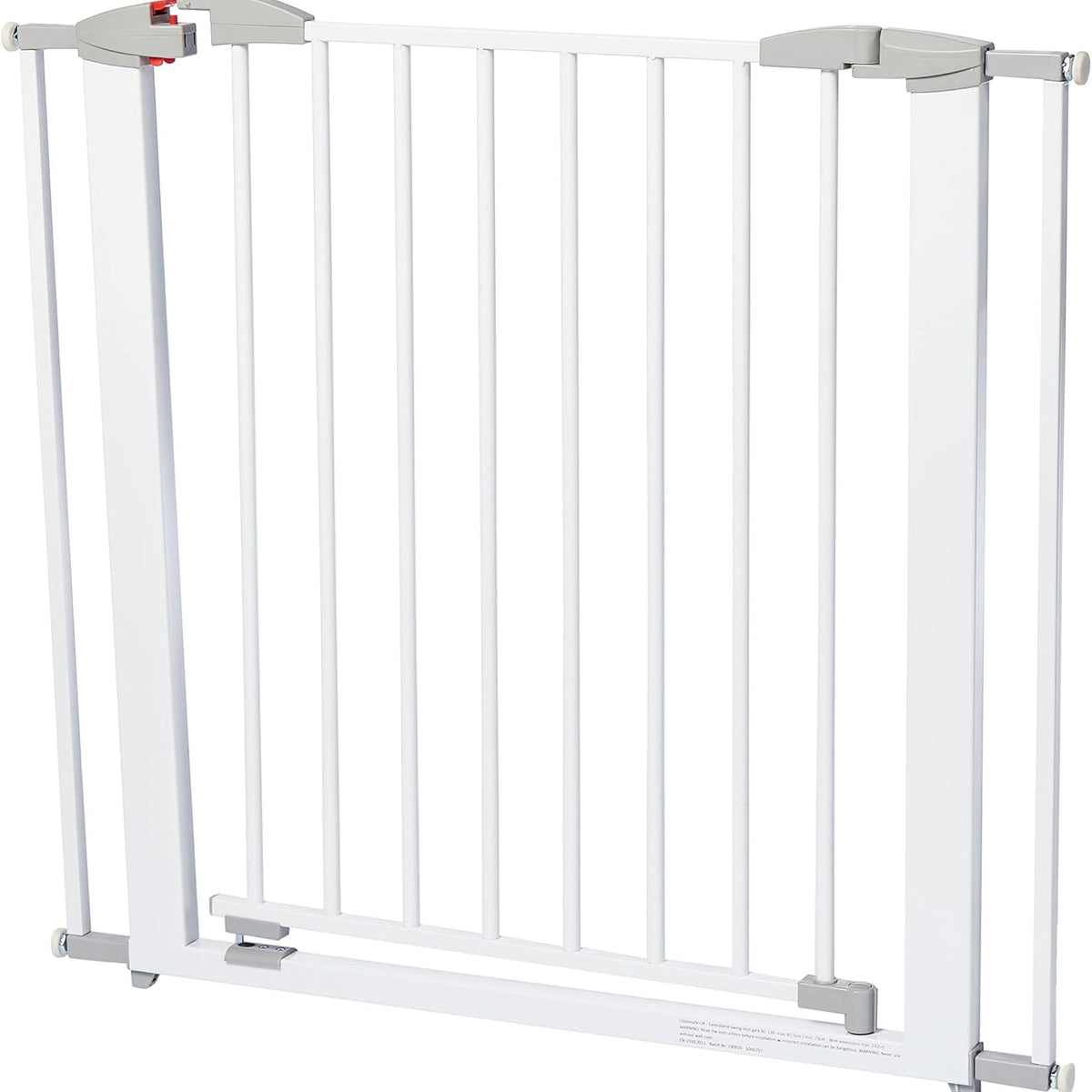 Clippasafe White Metal Pressure Fit Safety Stair Gate 73–96cm ...