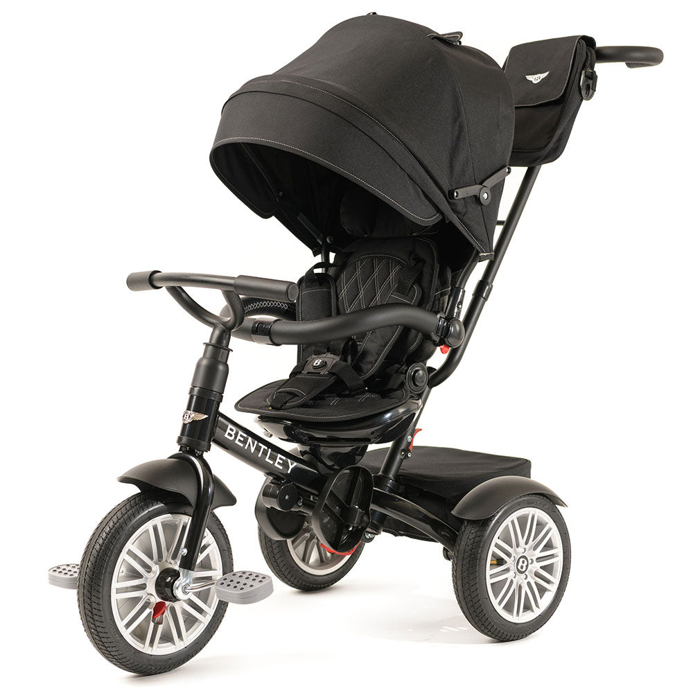 Bentley 6-in-1 Push Along Trike / Bike - Onyx Black – Pushchair Expert