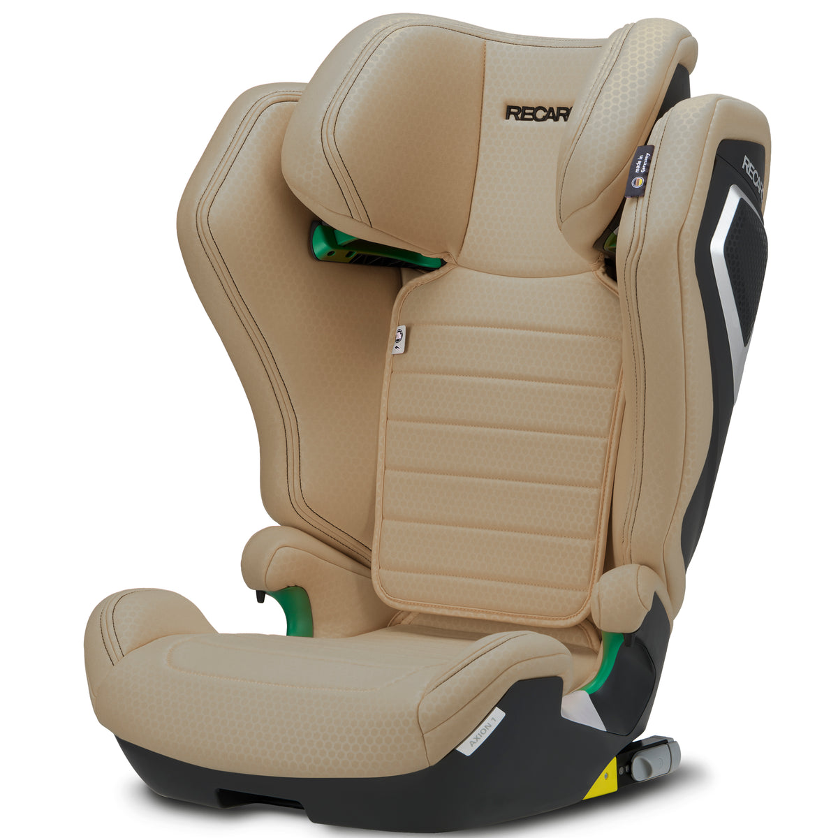 Recaro AXION 1 High Back Booster - Elegant Beige – Pushchair Expert