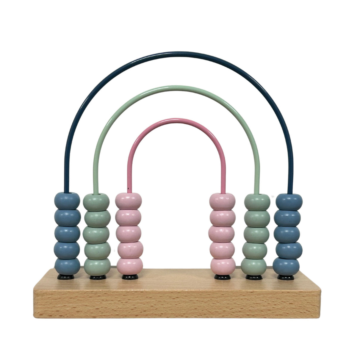 Just For Me Children's Wooden Rainbow Abacus - Fun Educational Toy ...