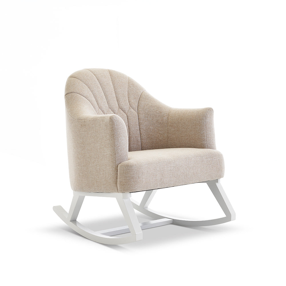 Obaby Round Back Rocking Chair - Oatmeal – Pushchair Expert