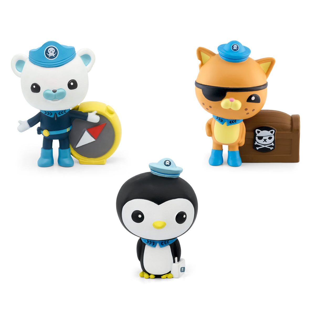 Octonauts Tonies Bundle – Captain Barnacles, Peso & Kwazii Adventures ...