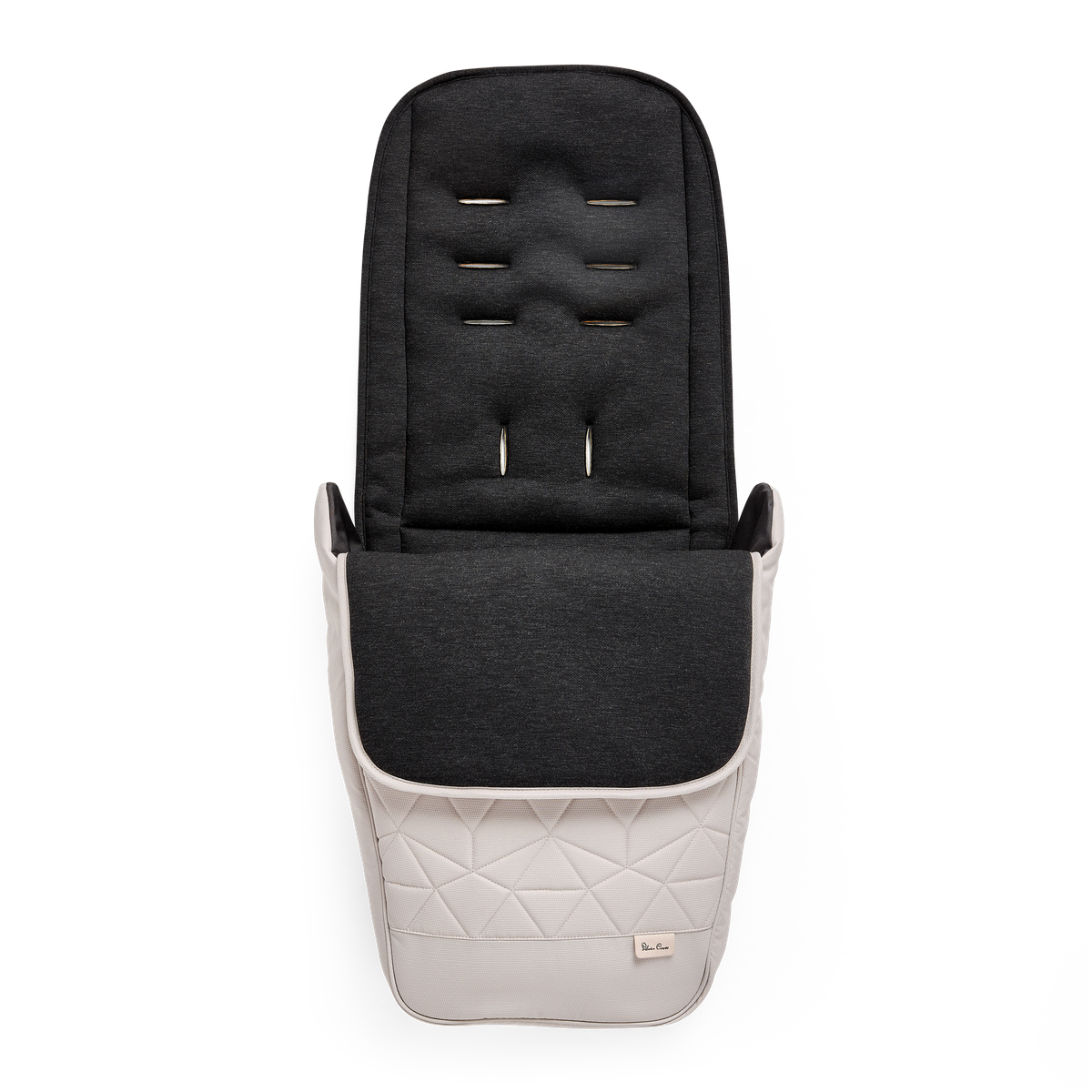 Silver Cross Clic Fleece Lined Footmuff - Almond | Cosy, Water ...