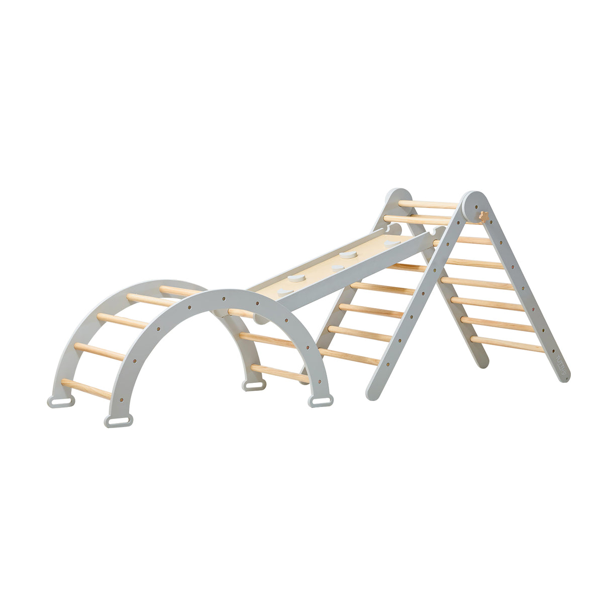 Tutti Bambini Montessori Climbing Frame with Climbing Wall - Mushroom ...