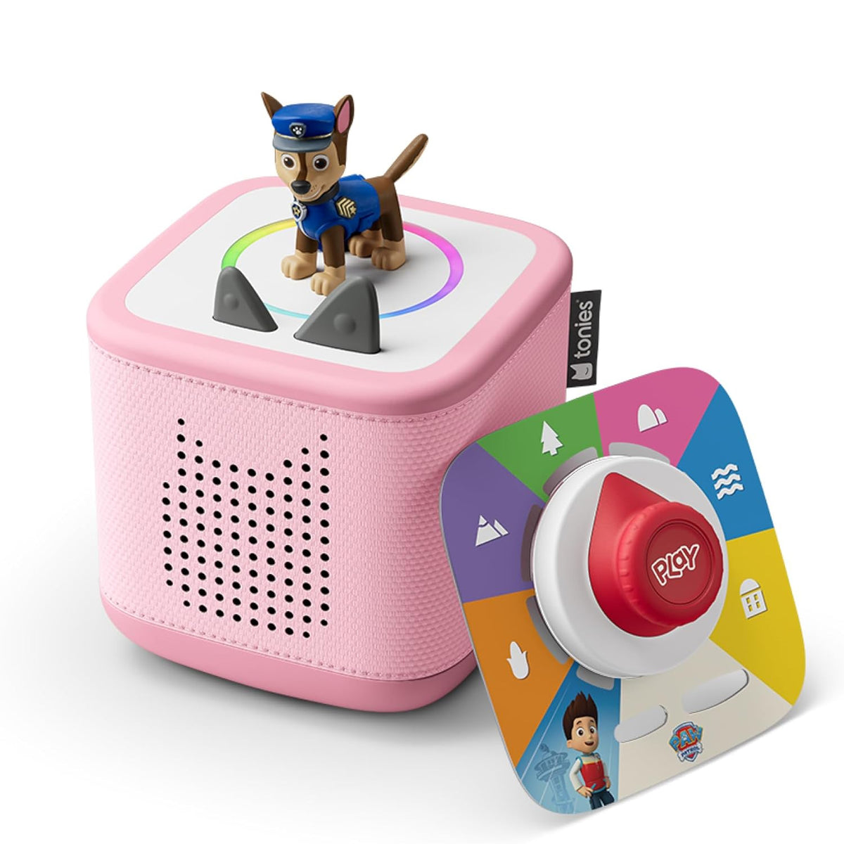 Tonies Toniebox 2 PAW Patrol Play Set with Chase & Game - Cloud Pink ...