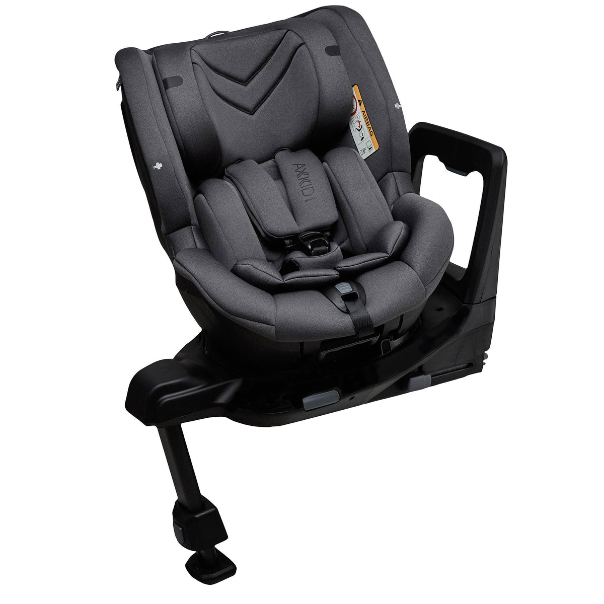 Axkid Spinkid ISOFIX Car Seat - Granite Melange – Pushchair Expert