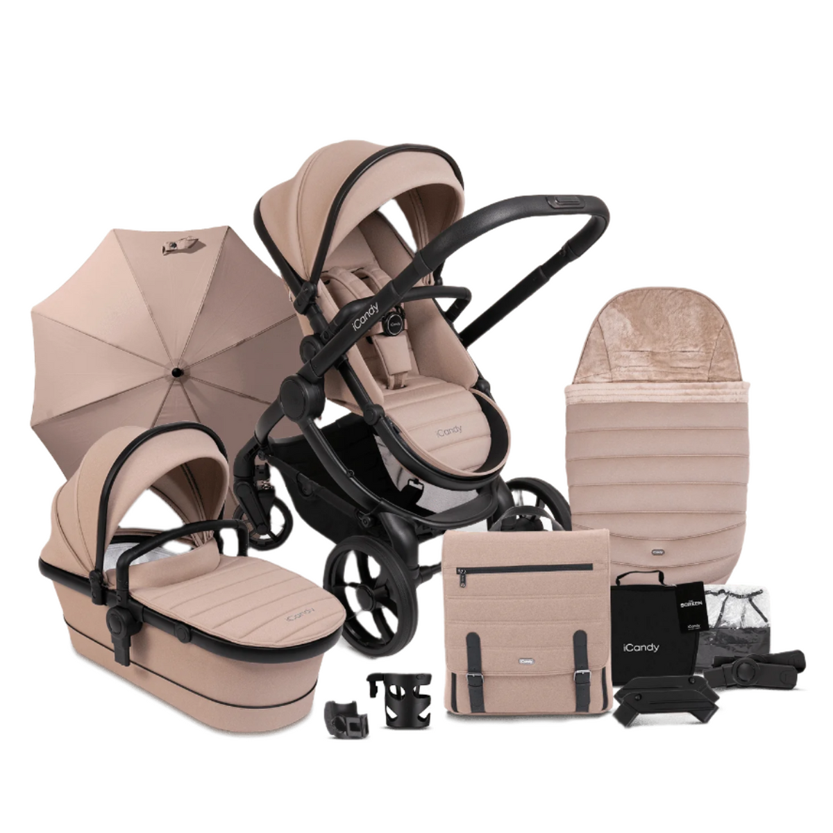 iCandy Peach 7 Complete Pushchair Bundle - Cookie – Pushchair Expert