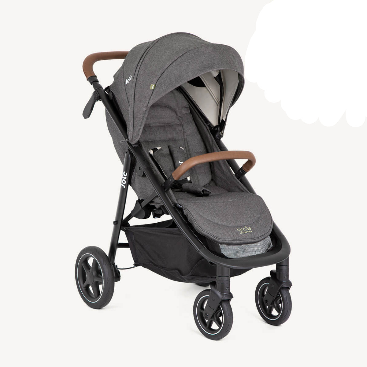 Joie Mytrax Pro Stroller - Shell Grey – Pushchair Expert